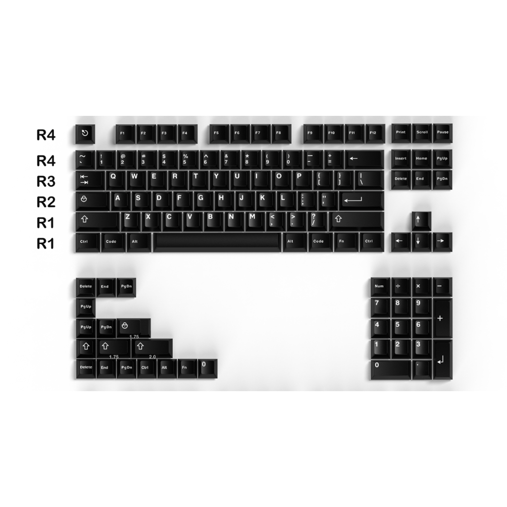 AiFei ICON keycaps GMK WOB BOW P5 cherry profile Double Shot ABS keycap ...