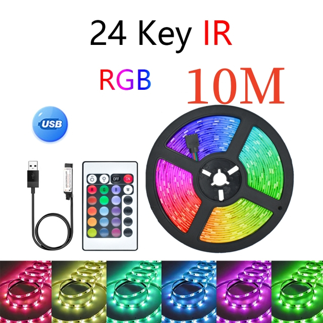 แถบไฟ LED RGB 20 เมตร พร้อมส่งในไทย ส่งเร็ว แถบไฟ RGB เปลี่ยนสีได้ ขนาด ...