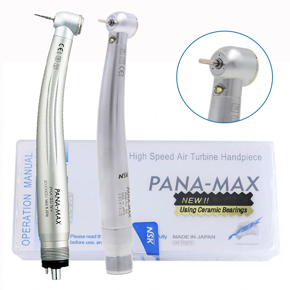 Handpiece ความเร็วสูงทันตกรรม NSK PANA MAX handpiece ชุบทอง 2 หลุม/4 ...