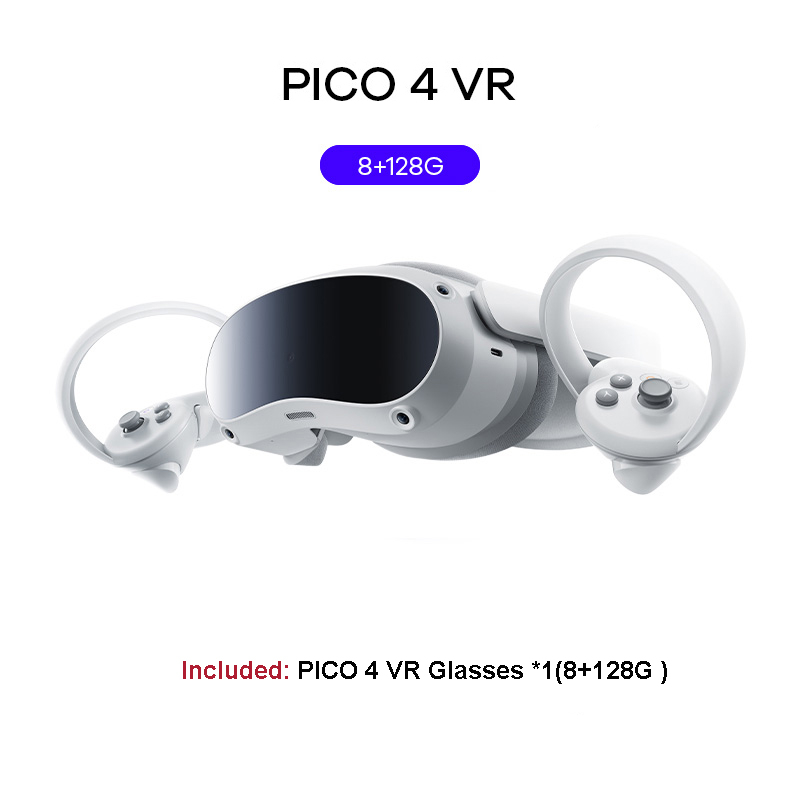Pico 4 Pro VR แว่นตา All-in-one 8 + 512G รองรับ Eye Tracking Facial Expression จับ 6dof เชิง ...