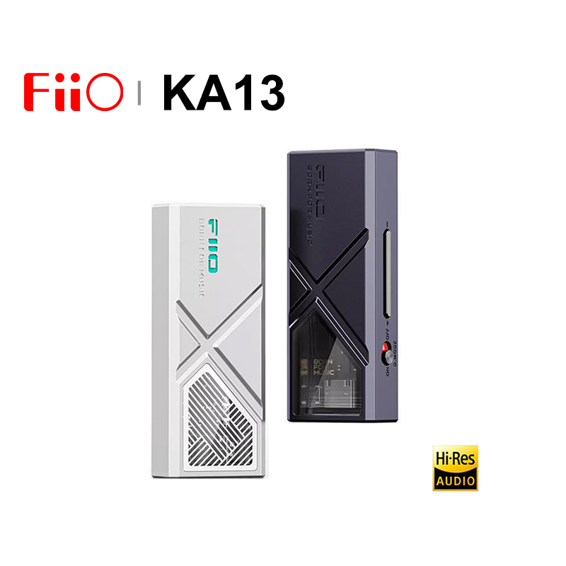 Fiio KA13 เครื่องขยายเสียงหูฟัง USB DAC AMP CS43131 SGM8262 ชิป Hi-Res ...