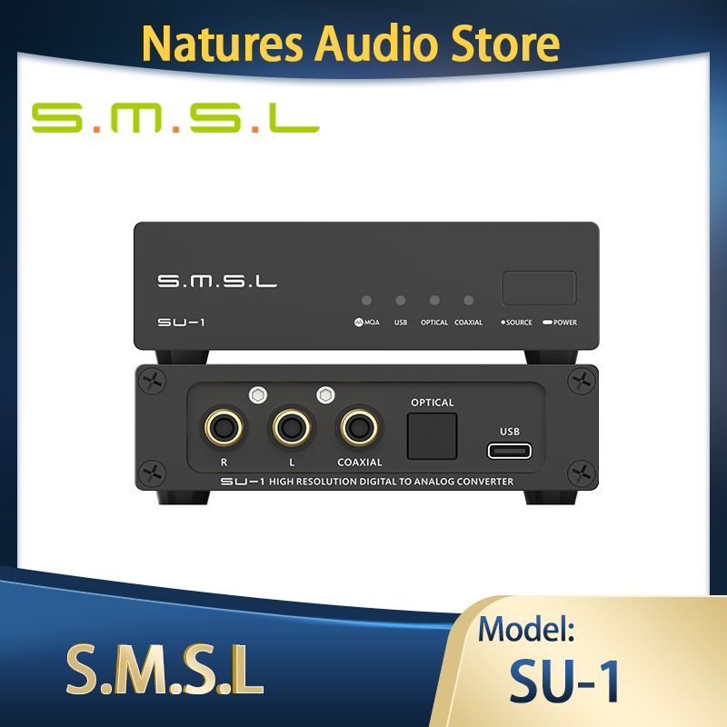 SMSL SU-1 ตัวถอดรหัสเดสก์ท็อป AK4493S SU1 MQA DAC XMOS-XU316 รองรับ ...