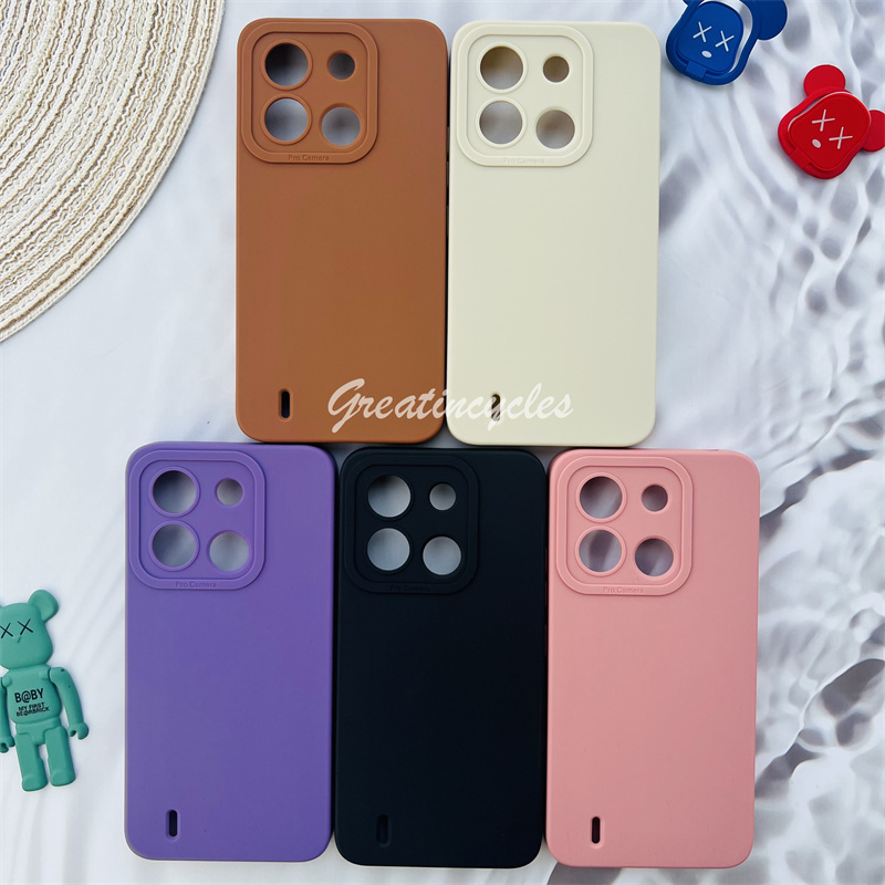 พร้อมส่ง Itel A04 A632W เคสโทรศัพท์ซิลิโคน TPU แบบนิ่ม ป้องกันกล้อง ...