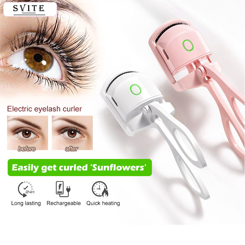 Svite ที่ดัดขนตา ความร้อนเร็ว แบบพกพา ระดับ 2 อุณหภูมิ TYPE-C ติดทนนาน ...
