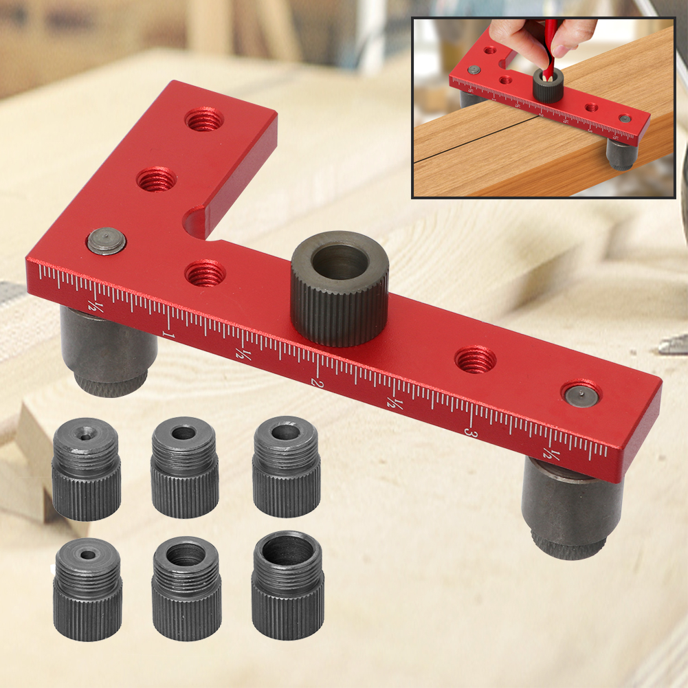 Metric Scriber Ruler 2-10mm Dowel Jig Self-Centering Line Scriber ...