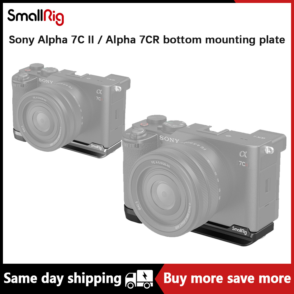 Smallrig แผ่นยึดด้านล่าง สําหรับ Sony Alpha 7C II / Alpha 7CR 4438 สี ... Smallrig แผ่นยึดด้านล่าง สําหรับ Sony Alpha 7C II / Alpha 7CR 4438 สี ...