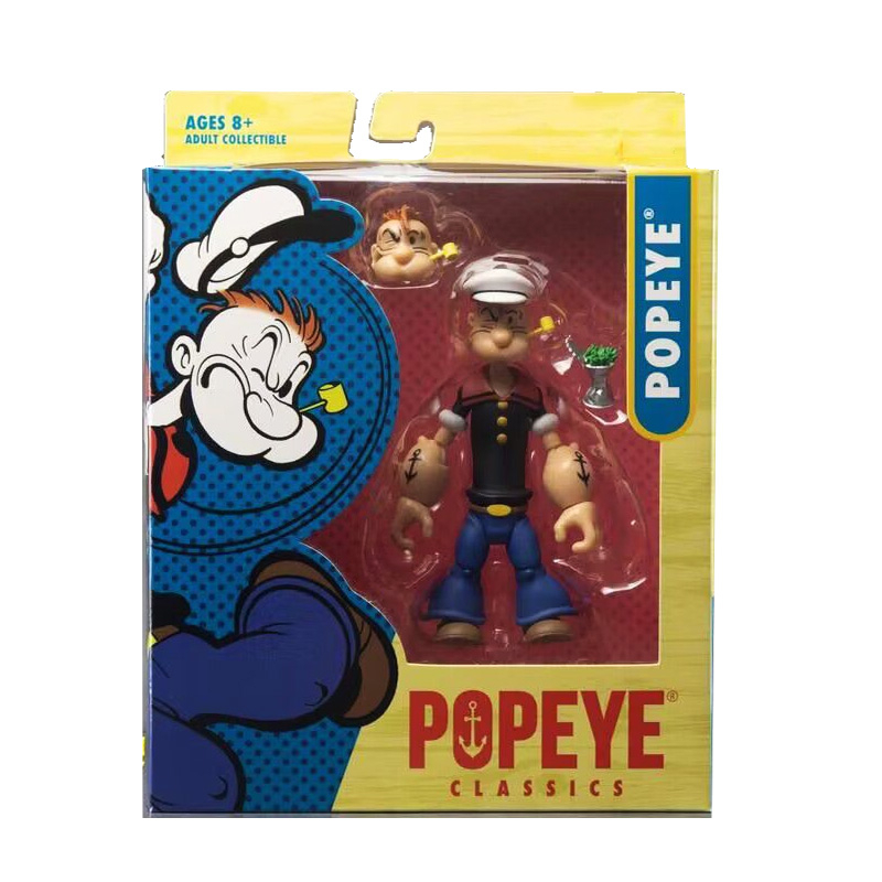 โมเดลฟิกเกอร์ Popeye Castor Oyl Youtooz Bluto Poopdeck Pappy Popeye ของ ...