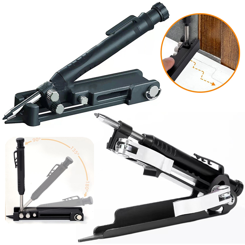 Multi-function Scribing เครื่องมือ DIY งานไม้ปรับอลูมิเนียมโปรไฟล์ ...