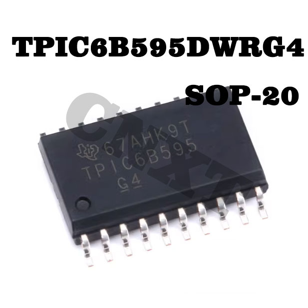 วงจรรวม SOP20 TPIC6B595DWRG4 TPIC6B595 TPIC6B595 TPIC6A595 TPIC6595 ...