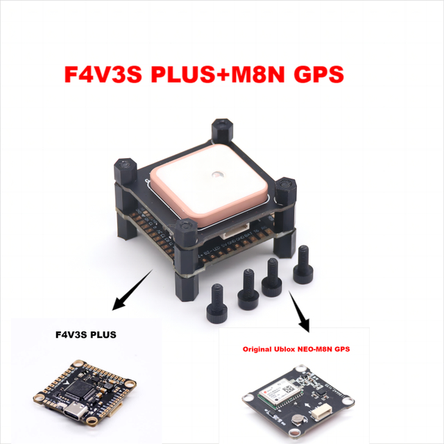 บอร์ดควบคุมการบิน F4V3S PLUS FC F4 V3 V3S OSD สําหรับโดรนบังคับ QAV250 ...