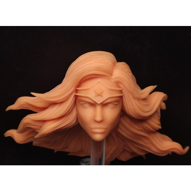 โมเดลฟิกเกอร์ Wonder Woman Head Sculpt Fit McFarlane ขนาด 7 นิ้ว ของเล่นสําหรับเด็ก 1/12 ...
