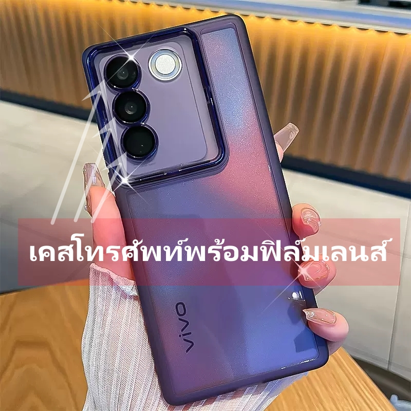 Vivo V40 Pro V30e V30 Pro V29e V27e V27 Pro V23 V23e V20 Pro V25e V25 Pro 5G กรณีเลนส์ฟิล์ม ...