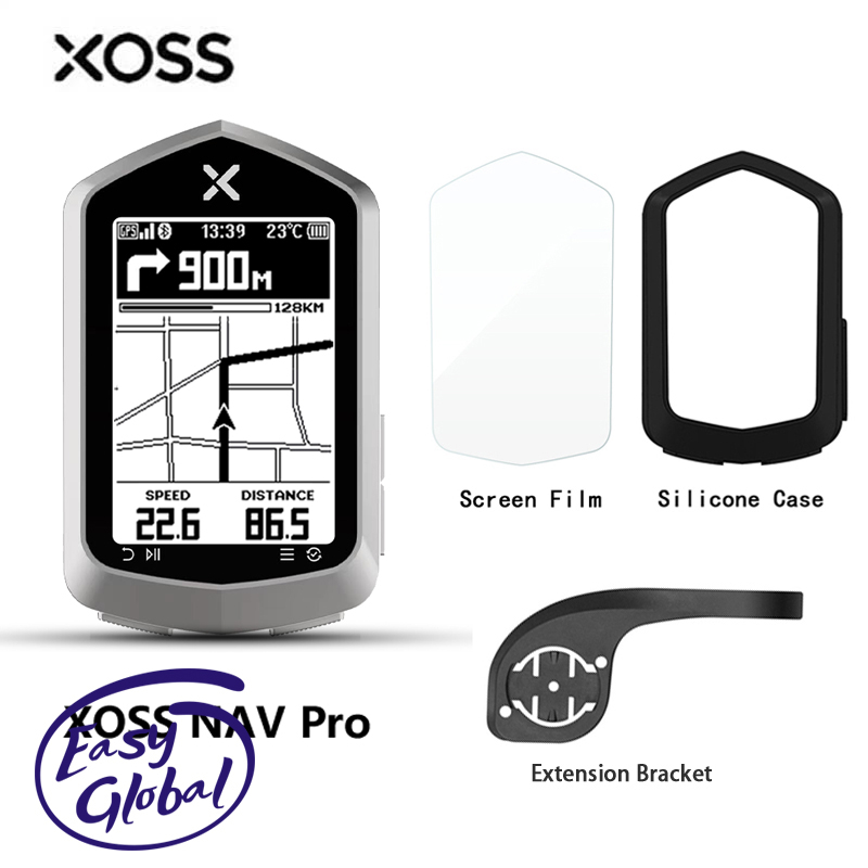 Xoss NAV Pro GPS คอมพิวเตอร์ไร้สายบลูทูธ ANT+ มาตรวัดความเร็วจักรยาน ...