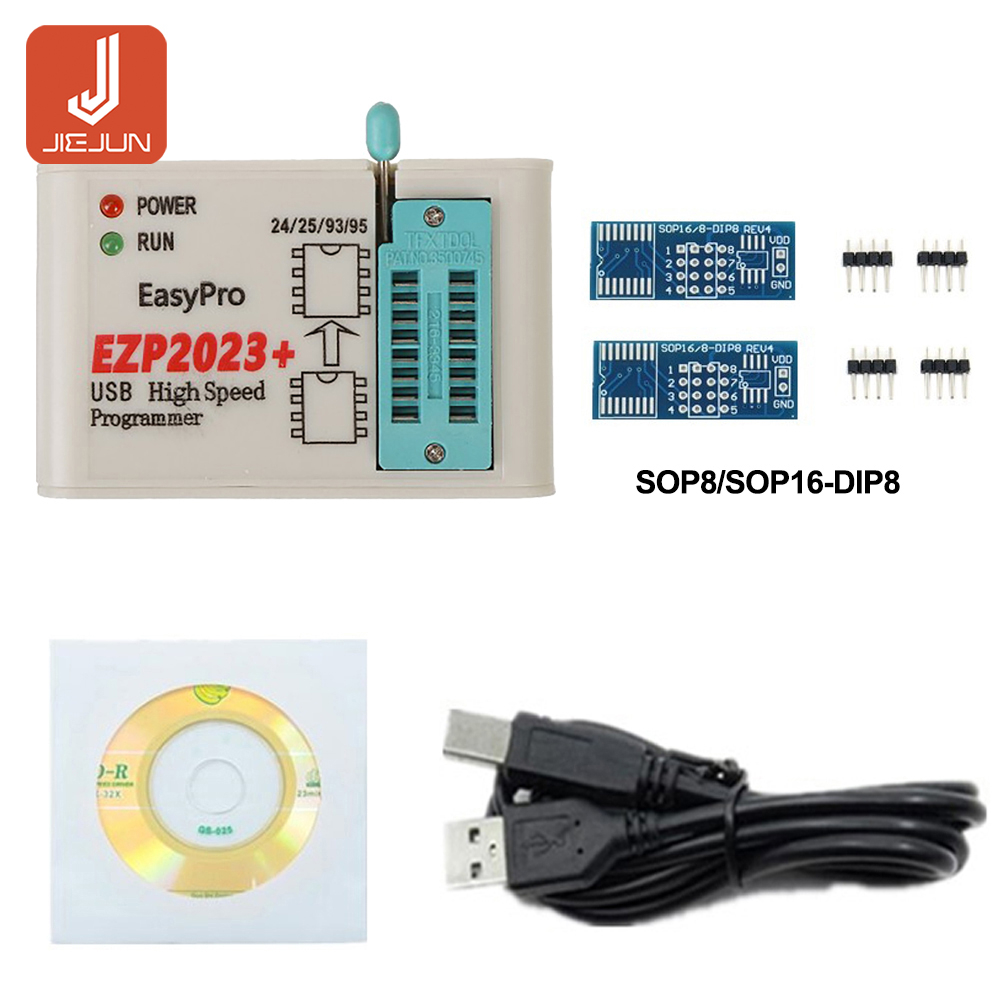 Ezp2023 โปรแกรมเมอร์ USB SPI ความเร็วสูง และอะแดปเตอร์ 12 ชิ้น รองรับ ...