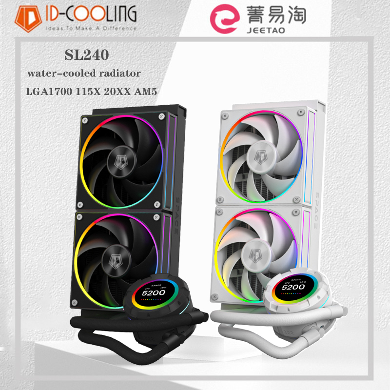 Id-cooling SL240 integrated หม้อน้ําระบายความร้อนด้วยน้ํา 3Pin ARGB พัด ...