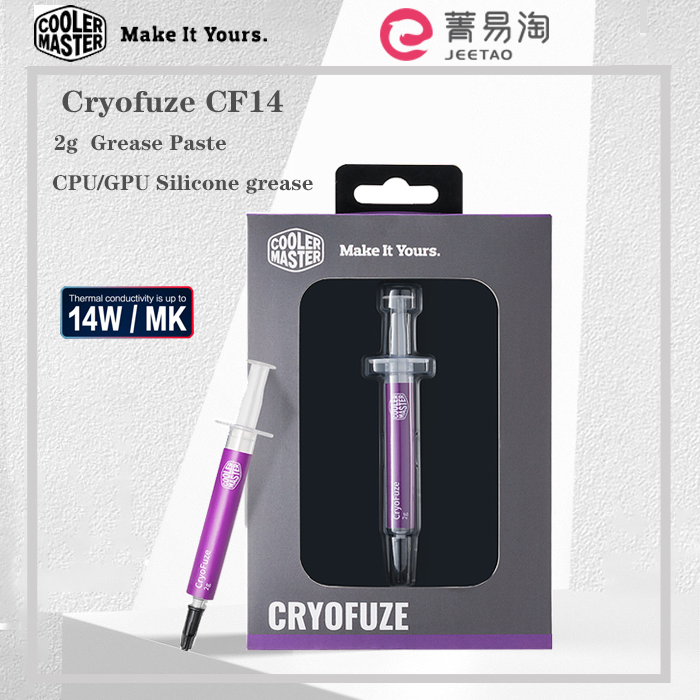 จาระบีซิลิโคนระบายความร้อน CPU GPU 14W mk สําหรับ Intel processor ...