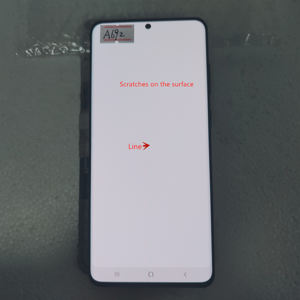 G985f LCD สําหรับ Samsung Galaxy S20 Plus LCD กรอบ S20 Plus SM-G985A ...