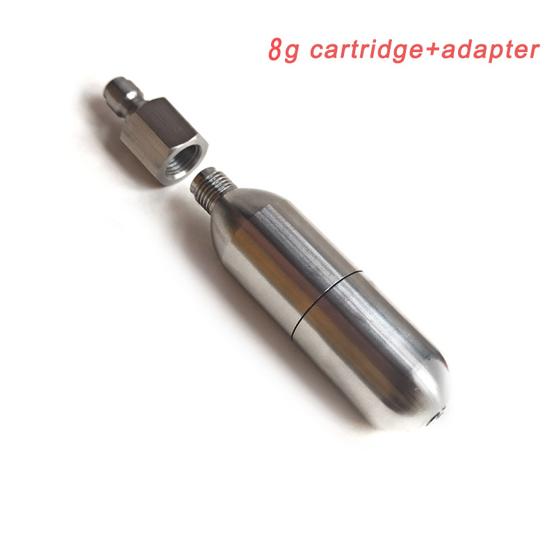 ชุดชาร์จเร็ว Co2 เติมได้ สําหรับกระบอกสูบ รีไซเคิล 8g 12g 16g (ไม่รวมแก๊ส) | Shopee Thailand