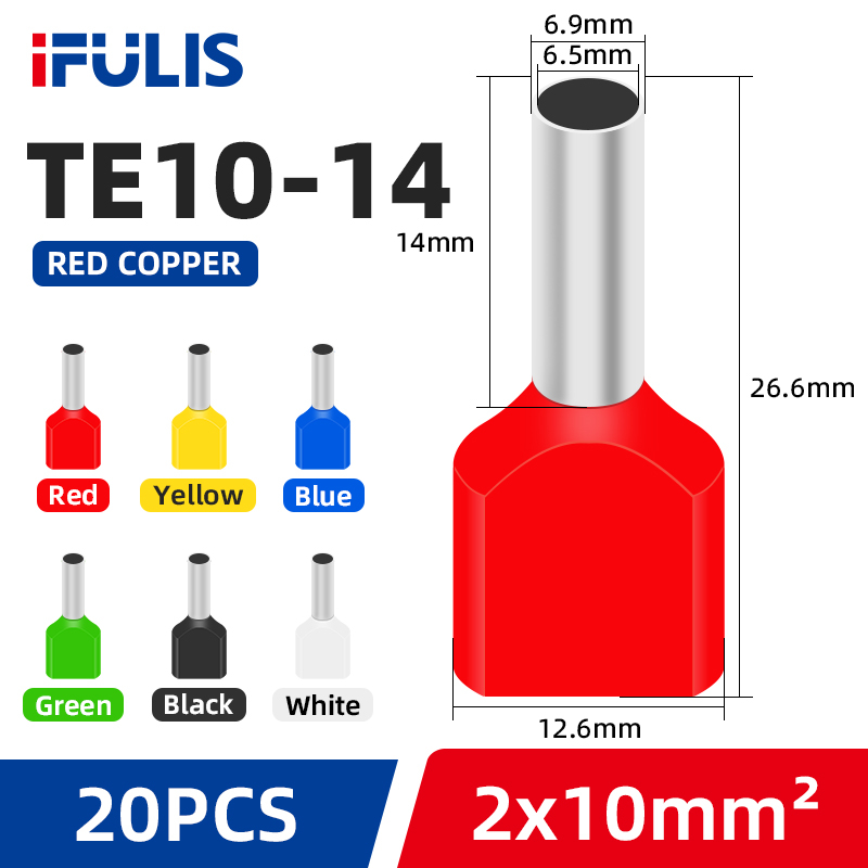 Te10-14 TE16-14 TE4012 ขั้วต่อสายไฟ มีฉนวนกันความร้อน | Shopee Thailand