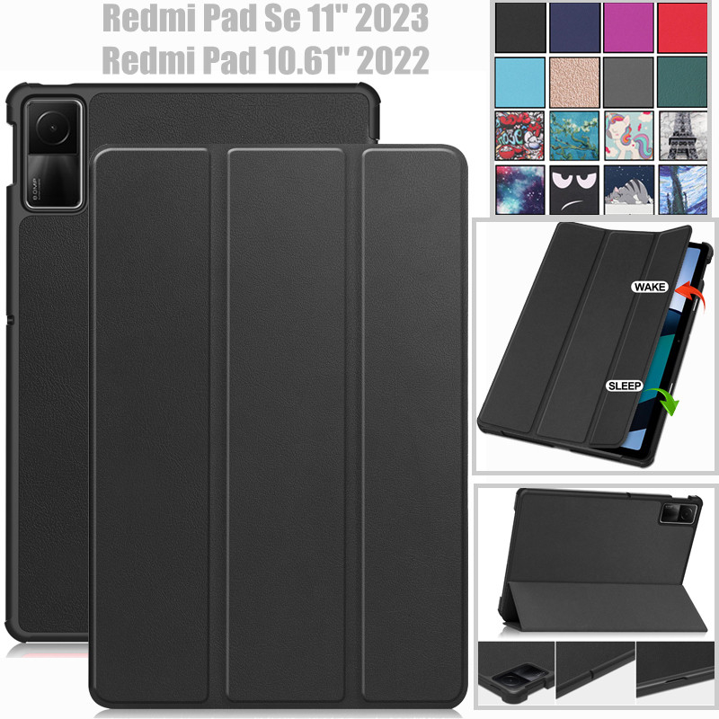 Xiaomi Redmi Pad Se 2023 Case 11'' Tablet Cover PU Leather Case with ...