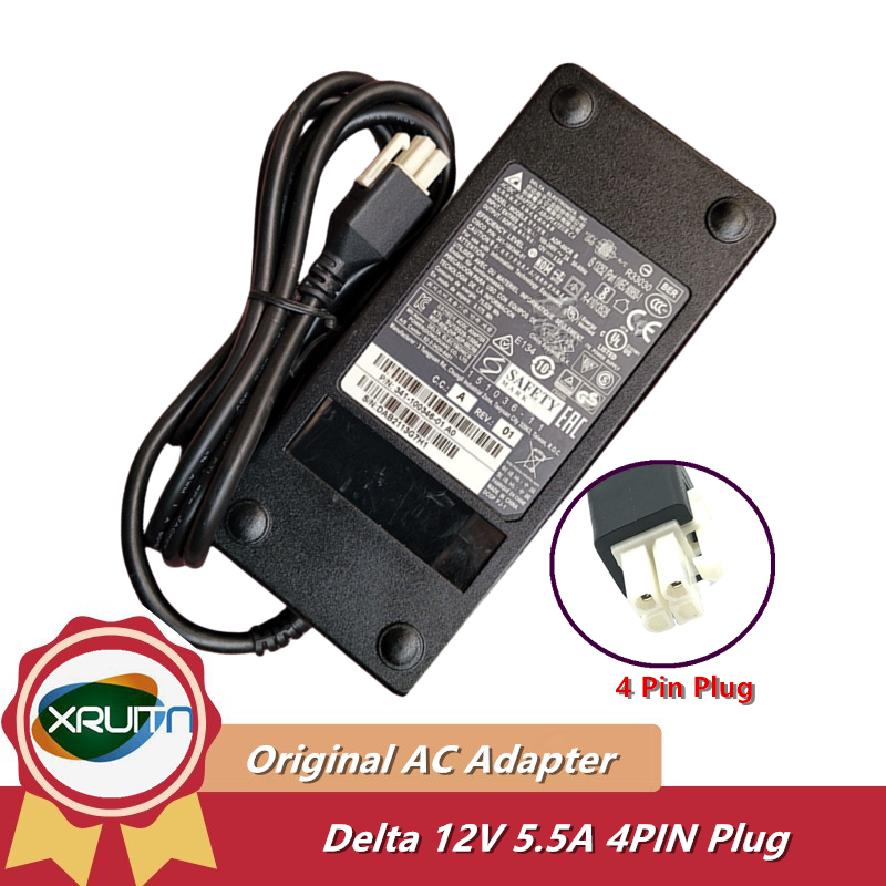 Delta ADP-66CR B 12V 5.5A 66W AC Adapter Charger สําหรับ CISCO PA-1660-2SA 341-100346-01 891 ...