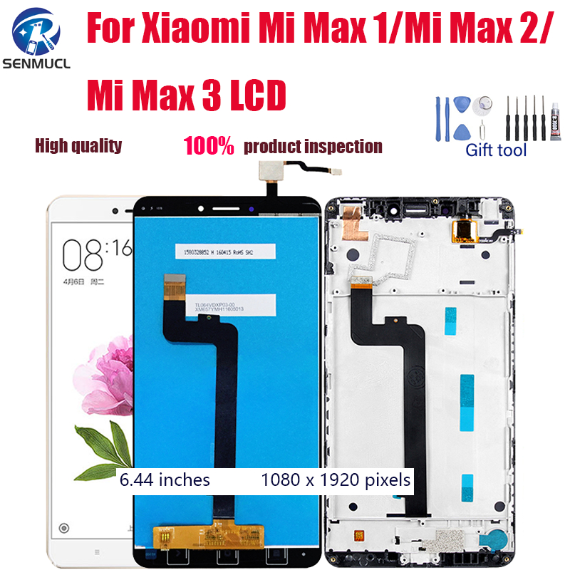 แผงหน้าจอสัมผัสดิจิทัล LCD พร้อมกรอบ สําหรับ Xiaomi Mi MAX 1 Mi MAX 2 Mi MAX 3 Huawei | Shopee ...
