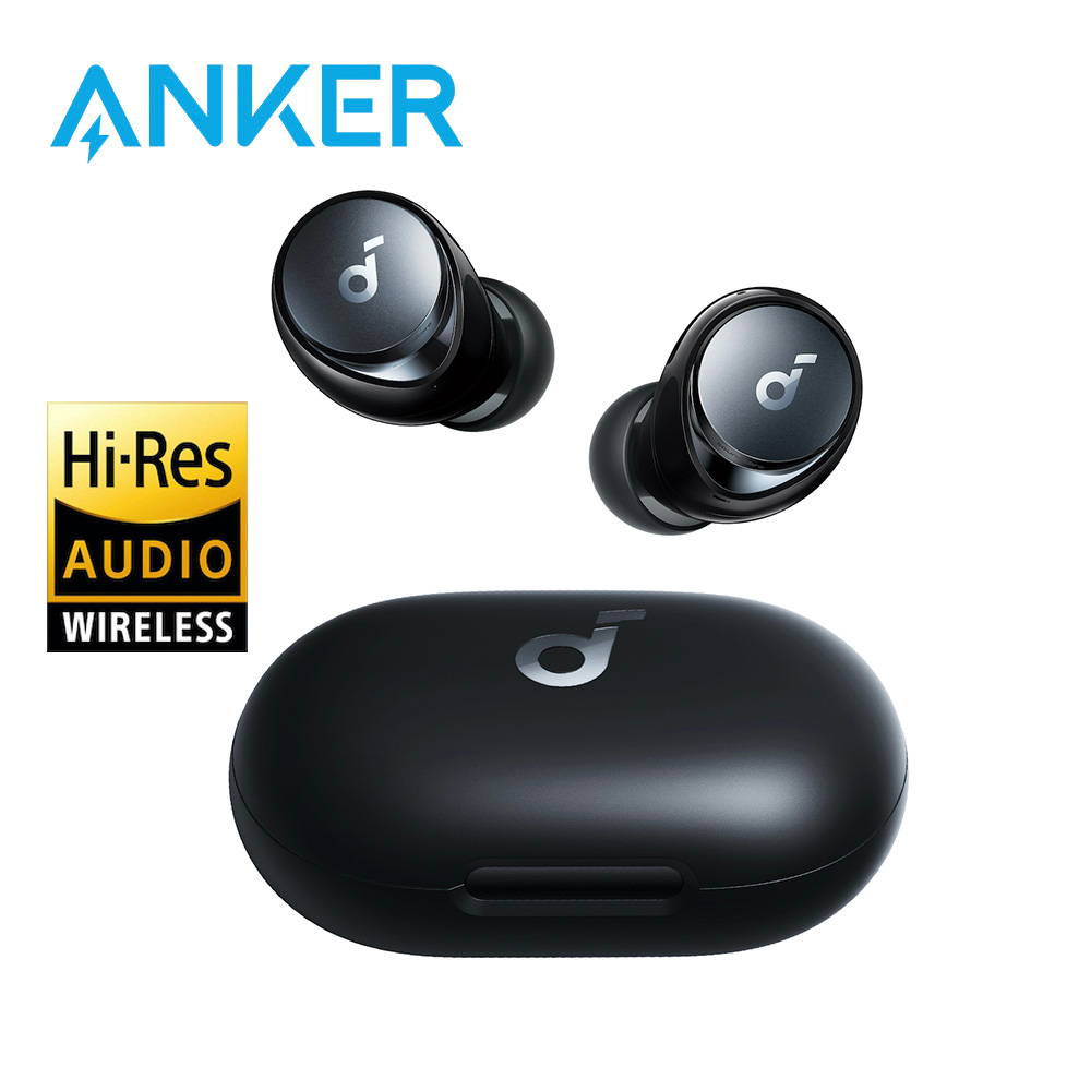 Soundcore by Anker Space A40 หูฟังบลูทูธ 5.2 ไร้สาย ANC ปรับได้ เล่นได้ 50 ชั่วโมง Hi-Res ...