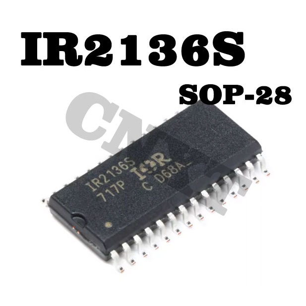 ใหม่ ของแท้ ชิพไดรเวอร์กระจังหน้ารถยนต์ สามเฟส IR2136S IR2136STRPBF ...