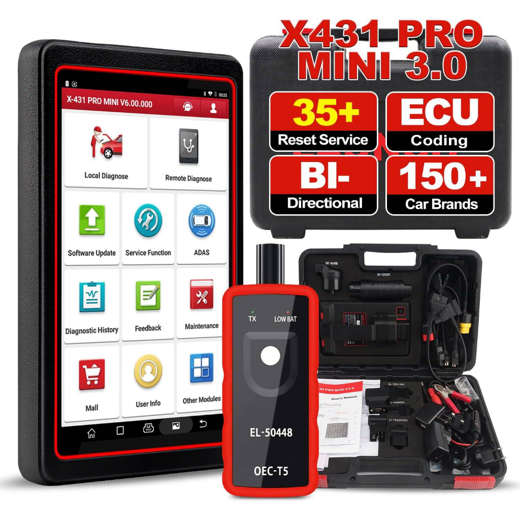 LAUNCH X431 Pro Mini Automotive Diagnostic tools 2 years free update X-431 Pros Mini ecu coding ...