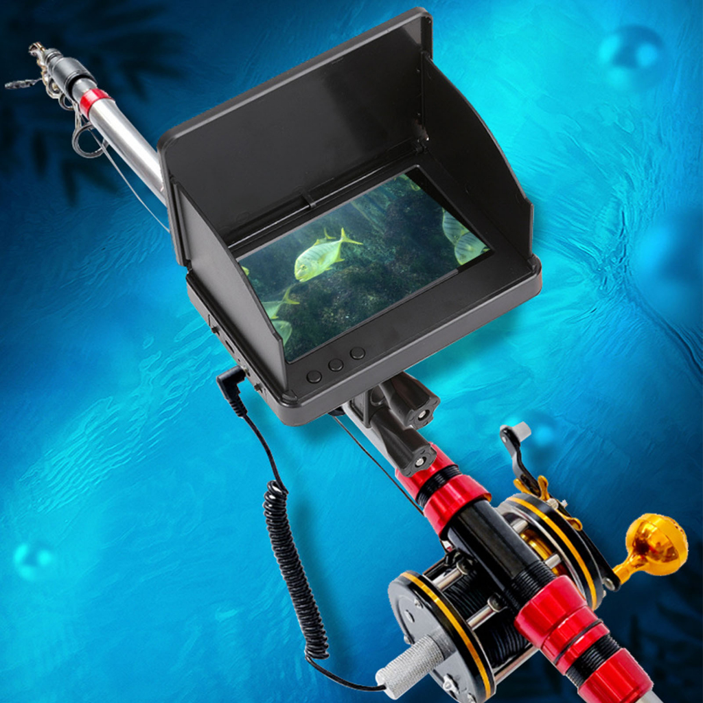 Visual Fish Finder HD 4.3in LCD แสดงผล 100cd TN หน้าจอความลึกการตรวจจับ ...