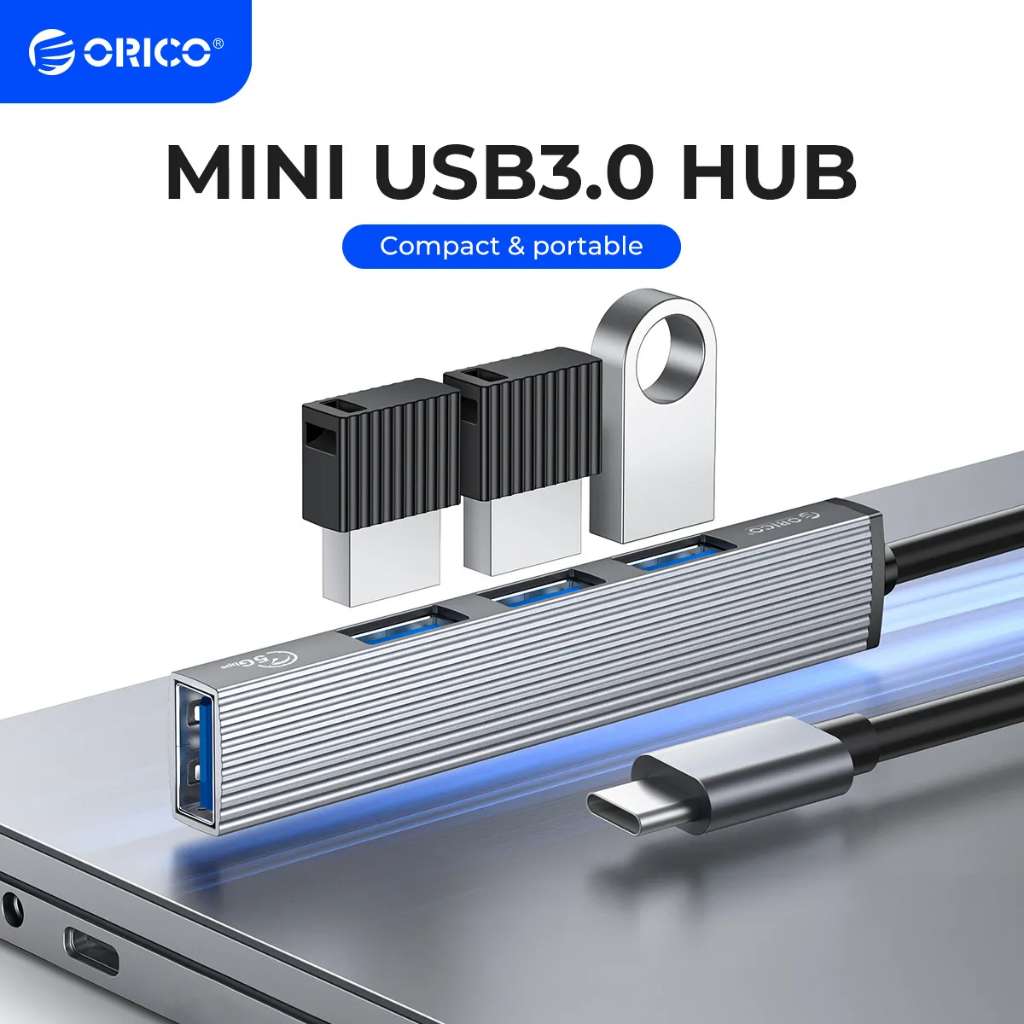 Orico Type C hub with USB Ports | Shopee Thailand
