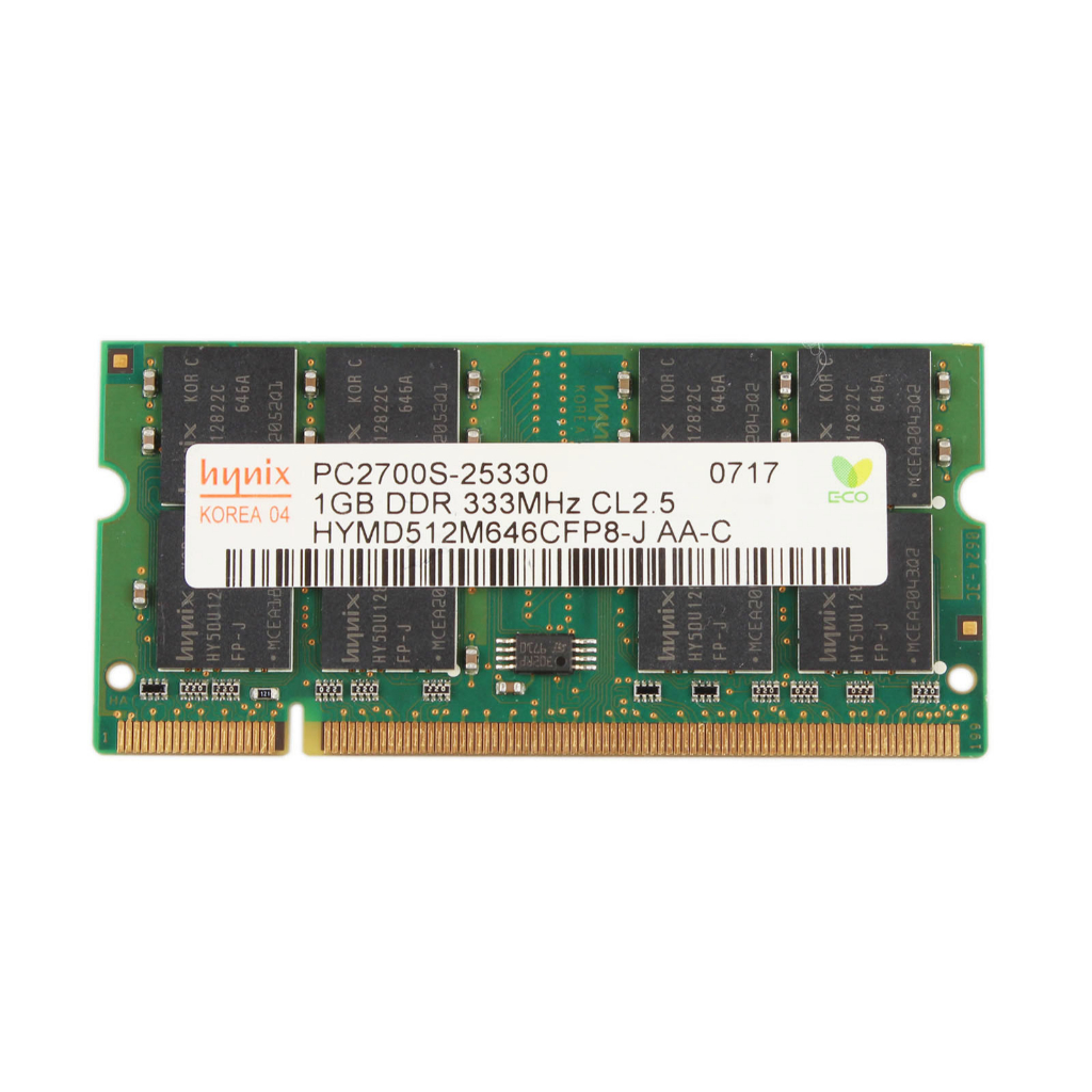 [พร้อมส่ง] Hynix แรมหน่วยความจําแล็ปท็อป CPU 1GB 2RX8 DDR 333MHz ...