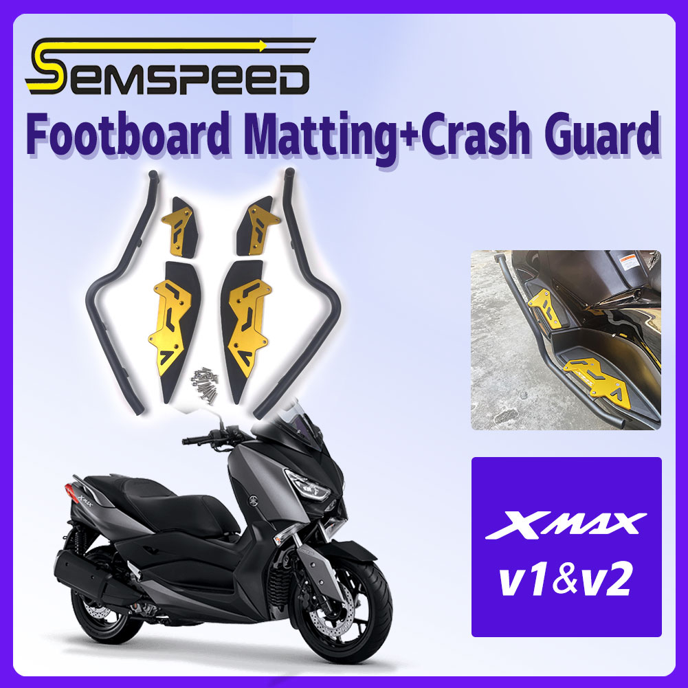 【SEMSPEED】สําหรับYamaha XMAX v2 XMAX250 XMAX300 v1/v2 2018-2024 แผ่นรอง ...