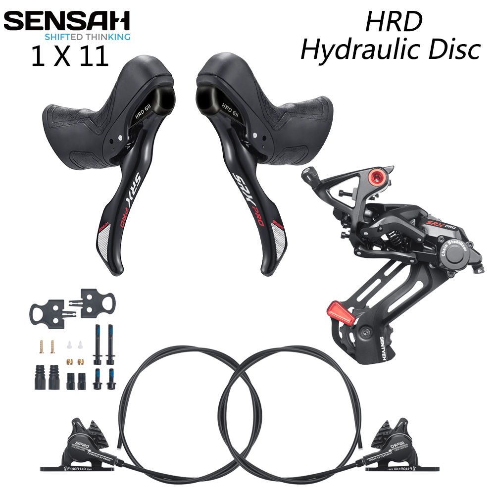Sensah SRX PRO G11 HRD ดิสก์เบรกไฮดรอลิค อัลลอย 1x11s 11s | Shopee Thailand