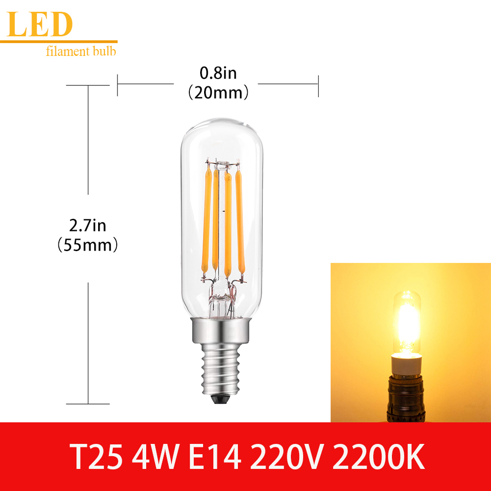 หลอดไฟ Edison LED E12 E14 E27 1W 2W 3W 4W 6W 8W C7 C35 T20 T16 A19 G40 G80 T28 ST64 หรี่แสงได้ ...