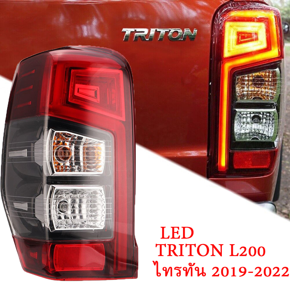 TRITONไฟท้าย ไฟท้ายรถยนต์MITSUBISHIโคมไฟท้ายรถยนต์ Tail Lamp for ...