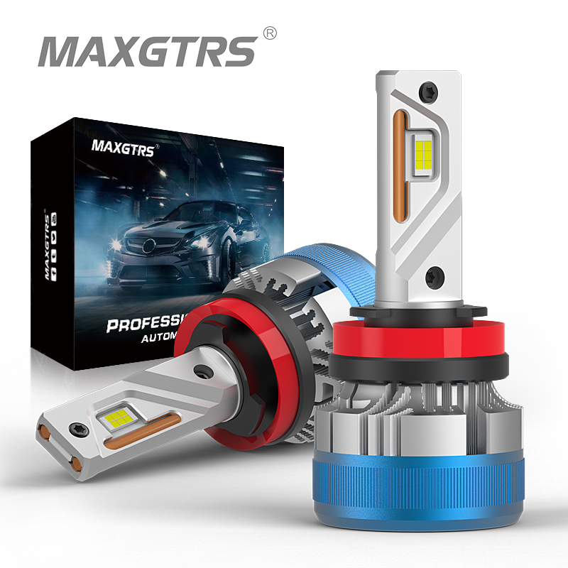 Maxgtrs หลอดไฟตัดหมอกเทอร์โบอัตโนมัติ พลังงานสูง 55W H7 H4 Hi/Lo Beam Canbus Led H8 H11 9005 Hb3 ...