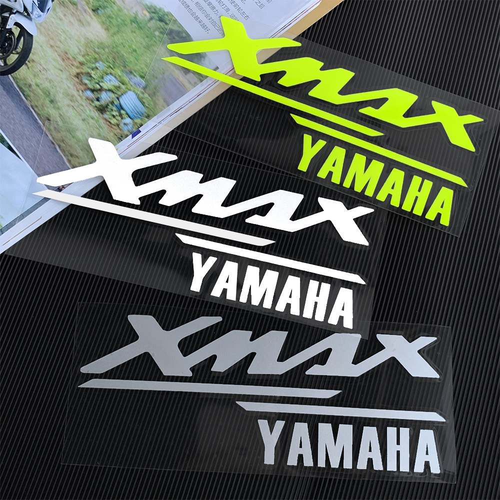 สติ๊กเกอร์ yamaha xmax โลโก้ Logo สติ๊กเกอร์ตกแต่งรถจักรยานยนต์ ใช้กับ ...