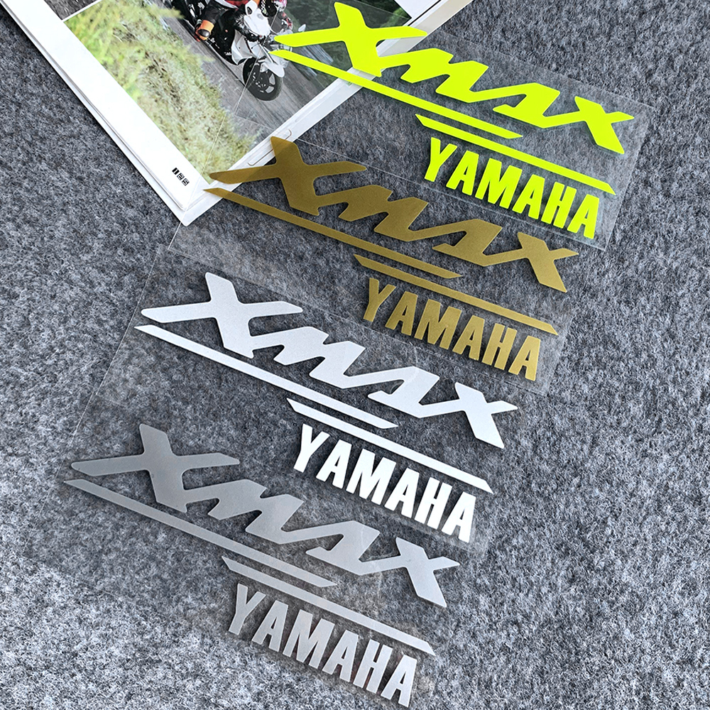 สติ๊กเกอร์ yamaha xmax โลโก้ Logo สติ๊กเกอร์ตกแต่งรถจักรยานยนต์ ใช้กับ ...