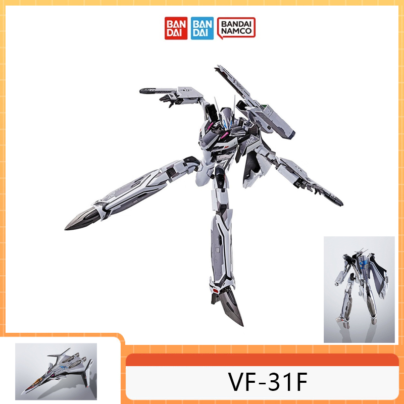 Bandai VF-31F DX โมเดลเครื่องจักร Death Super Alloy Macross ขนาด 27 ซม. VF-31F ของเล่นสําหรับ ...