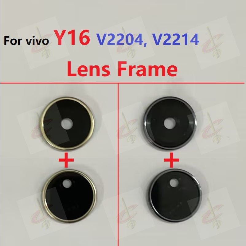 บอดี้ Body ฝาหลัง เคสกลาง สําหรับ vivo Y16 V2204 V2214 เลนส์ กรอบ ...