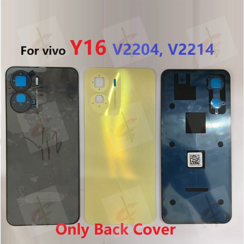 บอดี้ Body ฝาหลัง เคสกลาง สําหรับ vivo Y16 V2204 V2214 เลนส์ กรอบ ...