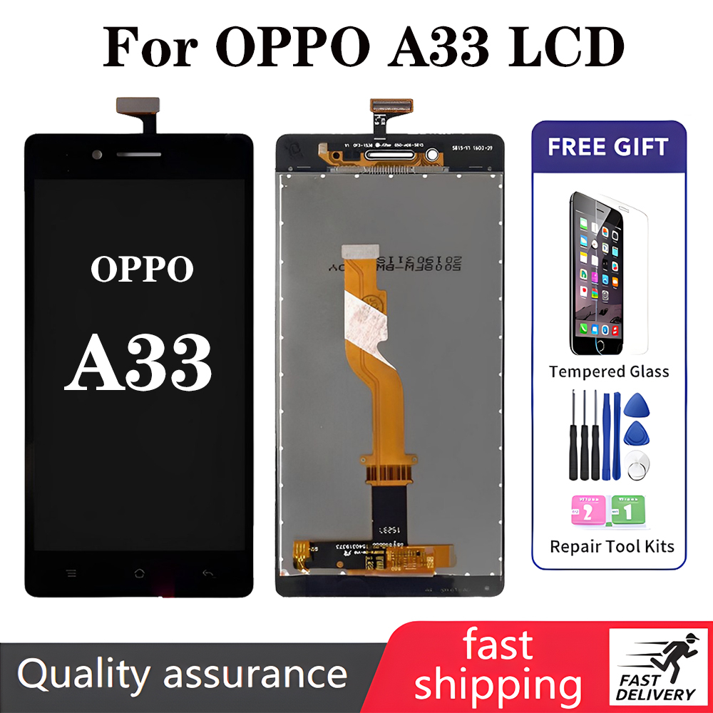 อะไหล่หน้าจอสัมผัส LCD แบบเปลี่ยน สําหรับ OPPO A33 2015 Neo 7 A33f A33w A33fw | Shopee Thailand
