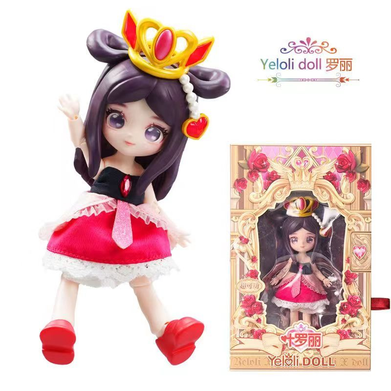 [ของแท้] ตุ๊กตาฟิกเกอร์ Yeloli Ice Princess bjd ข้อต่อขยับได้ | Shopee ...