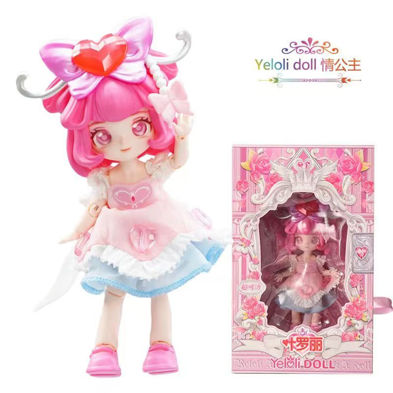 [ของแท้] ตุ๊กตาฟิกเกอร์ Yeloli Ice Princess bjd ข้อต่อขยับได้ | Shopee ...