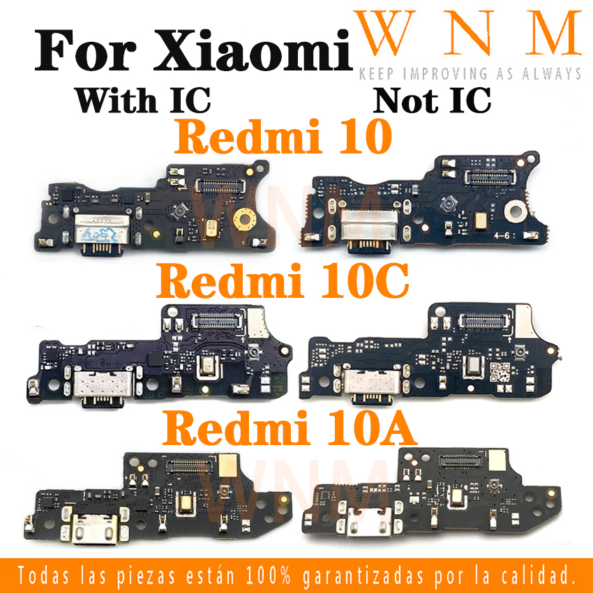 พอร์ตชาร์จเชื่อมต่อ สําหรับ Xiaomi Redmi 10 10C 10A USB พอร์ตเชื่อมต่อ ...