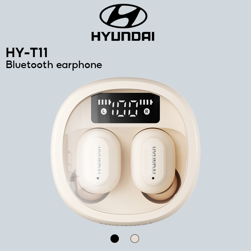 Lenovohyundai HY-T11 หูฟังสเตอริโอบลูทูธไร้สาย HD ซิงโครไนซ์รูปภาพ ...