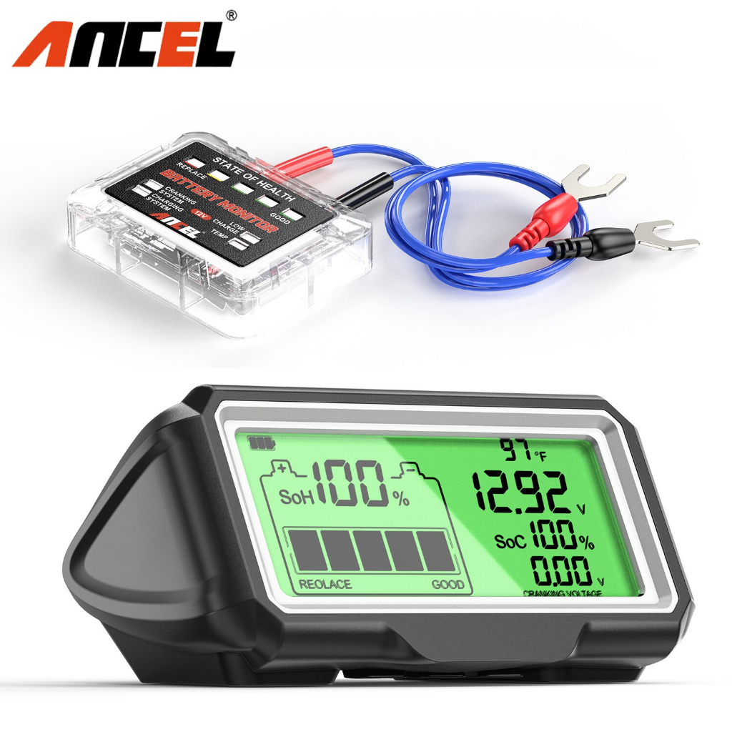 ANCEL BM200 PRO Wireless 12V Car Battery Tester Digital Car Battery ...