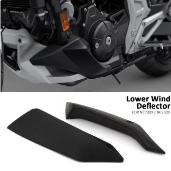 อุปกรณ์เสริมรถจักรยานยนต์ Deflectors Low Wind Deflector Kit สําหรับ ...