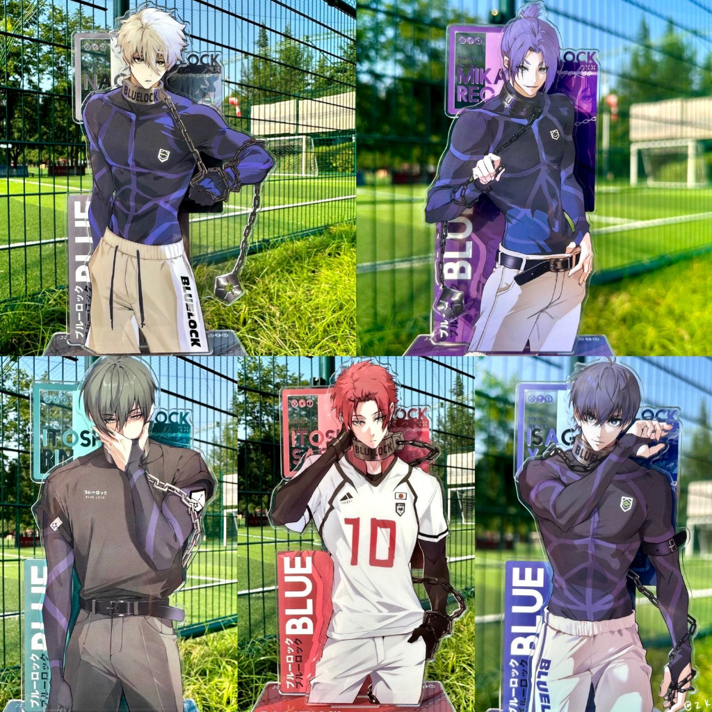 BLUELOCK Stand Blue Prison ขาตั้งอะคริลิค Clean World One Bee Happy Cut ...